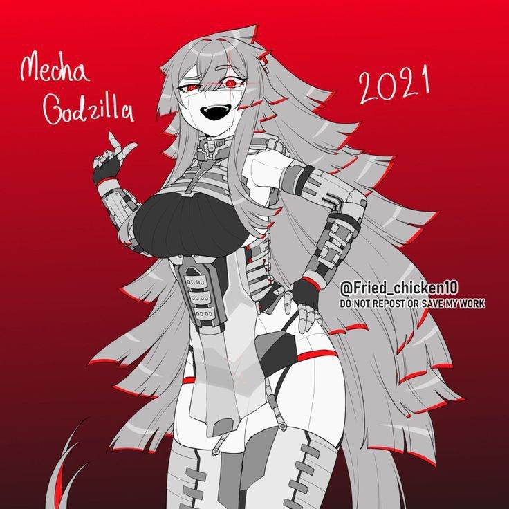 mecha Godzilla Female- - Chat con un personaje de IA - Hi.AI