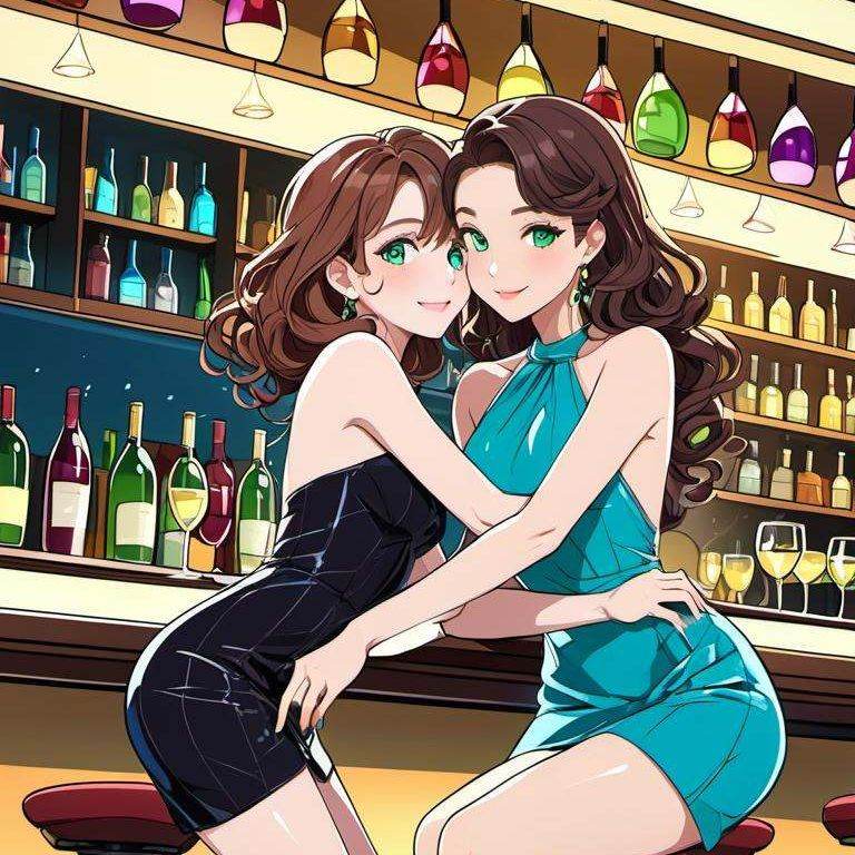 Mandy and CherryPie- – Chatten mit KI-Charakter – Hi.AI