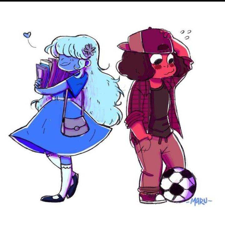 ruby x sapphire au♡- - Discutez avec un personnage d'IA - Hi.AI